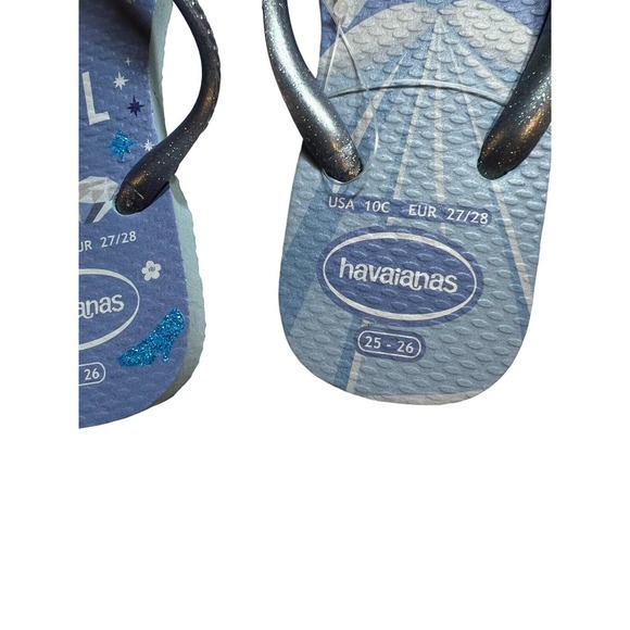 Havaianas | Shoes | Havaianas Cinderella Slim Flip Flop New Size Girls ...